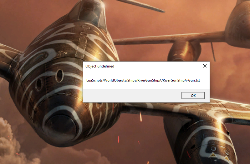 Lua Script Error Technical Issues And Bug Reports Il 2 Sturmovik Forum 