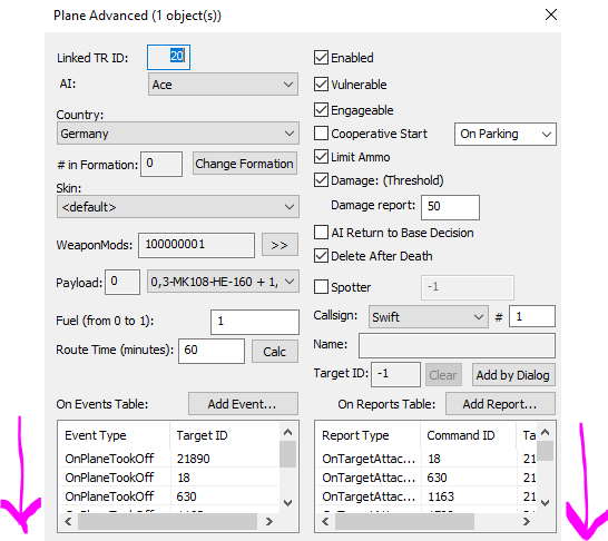 Does the Object Events & Reports Tables run in sequence? - Mission ...