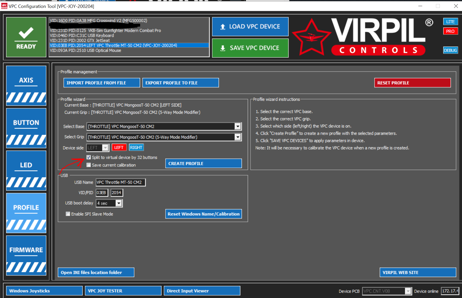 VPC MongoosT-50CM2 Throttle Buttons - Hardware, Software and ...