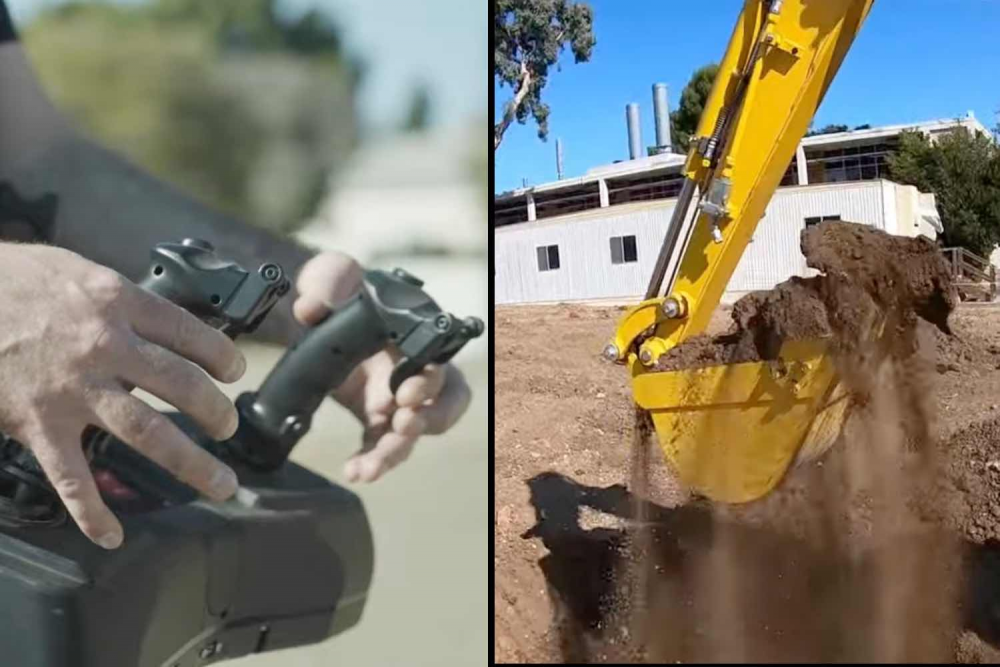 KG 12 joysticks used to control... excavators? - Hardware, Software and ...