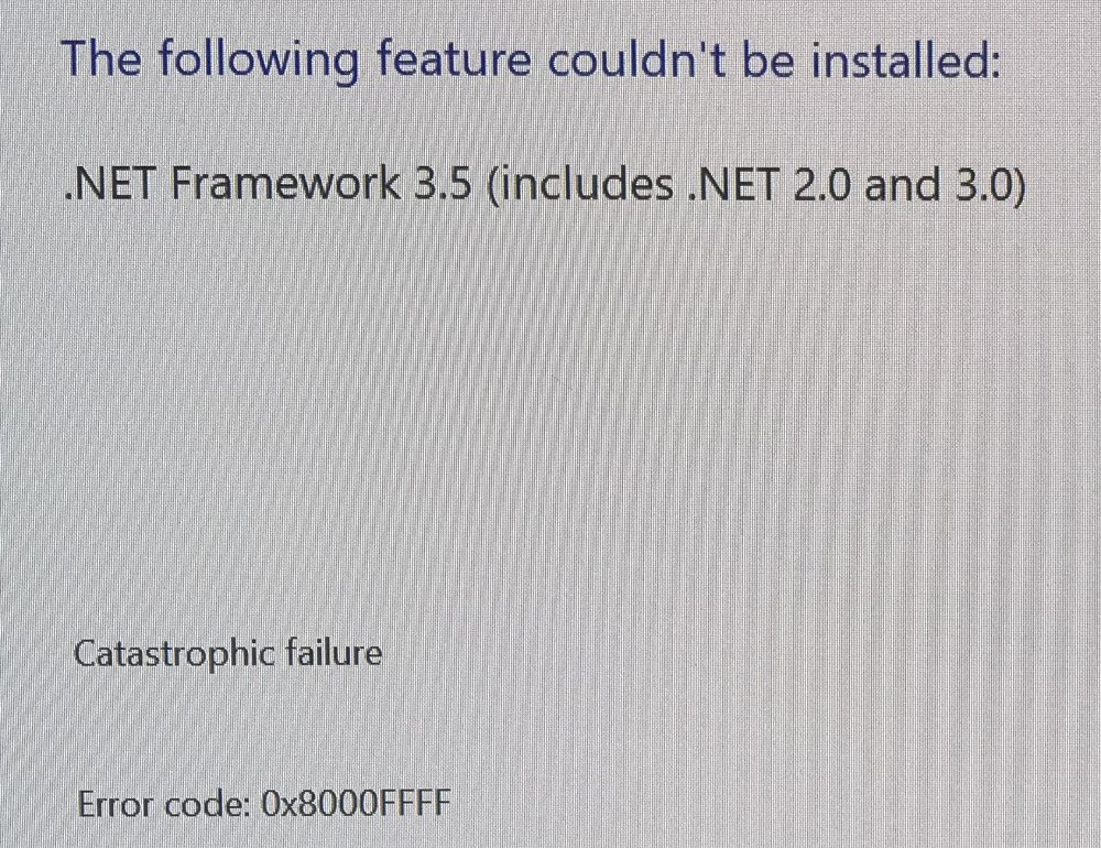 Installation NET Framework Error - Technical Issues and Bug Reports - IL-2 Sturmovik Forum