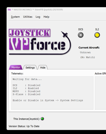 VPForce startup.cfg query. - Hardware, Software and Controllers - IL-2 ...