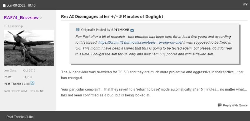 AI still go dumb after mission objective? - Page 2 - General Discussion ...